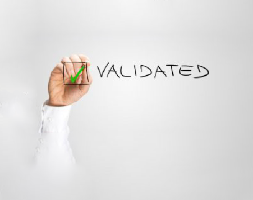 Validated method in the lab